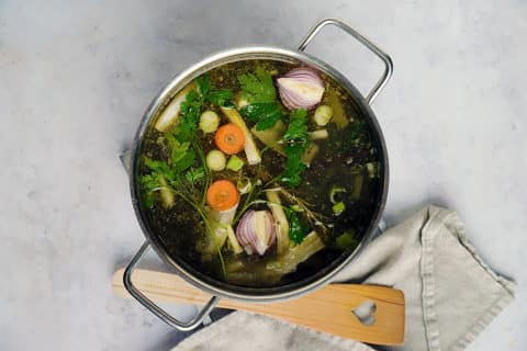 Bouillon d'os et de viande - Nawaï Li